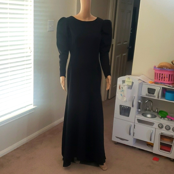 unbranded | Dresses | Custom Tailored Stiff Puff Long Sleeve Longsleeve ...